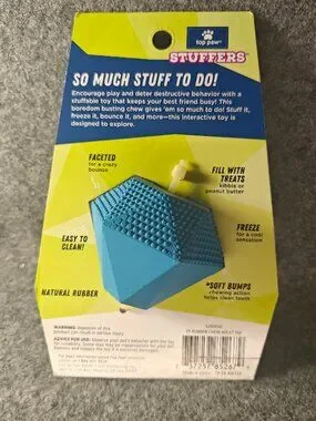 Top Paw | Dog | Top Paw Stuffers Dog Toy Treat Dispenser Natural Rubber ...